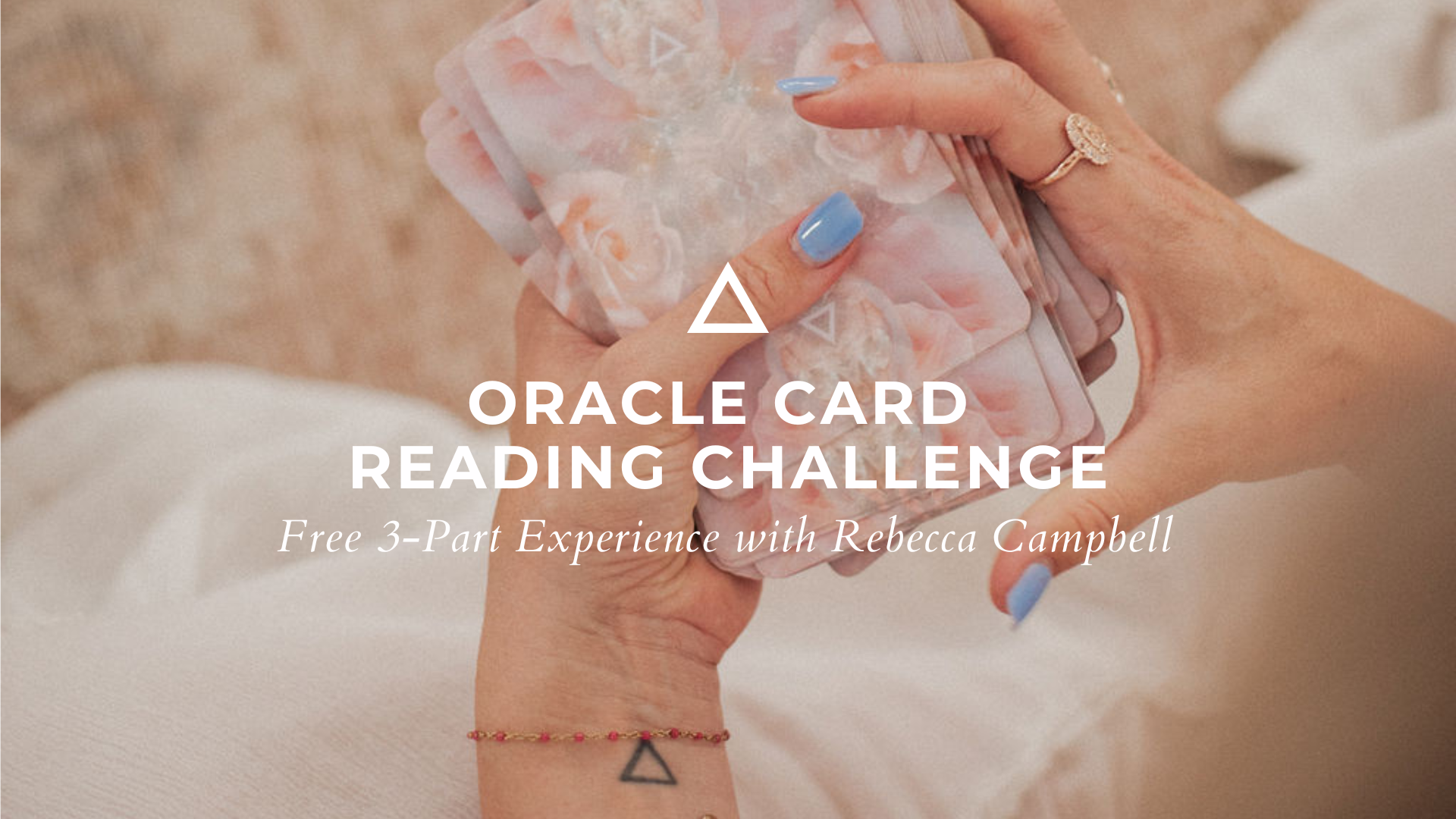Free Oracle Card Reading Challenge - You are in! - Rebecca Campbell